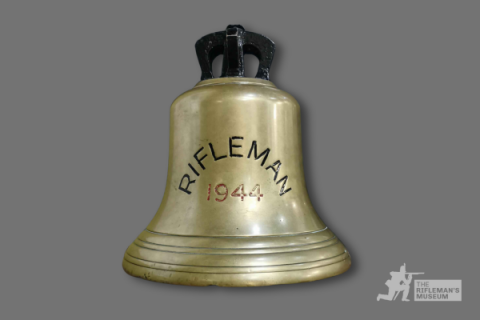 Brass Ship’s Bell of HMS Rifleman | The Rifleman's Museum